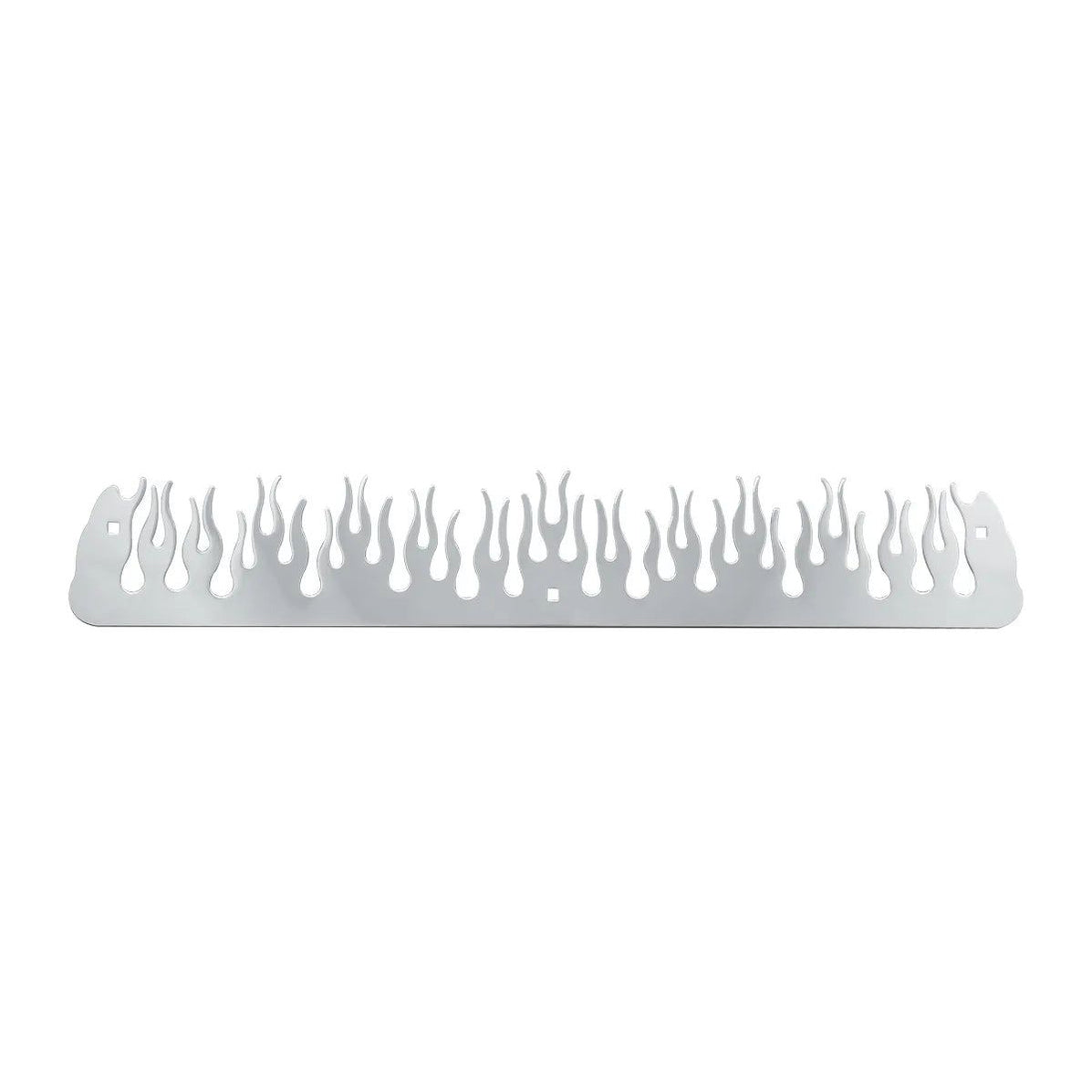 Bottom Mud Flap Plates Flames — White Line Distributors Inc