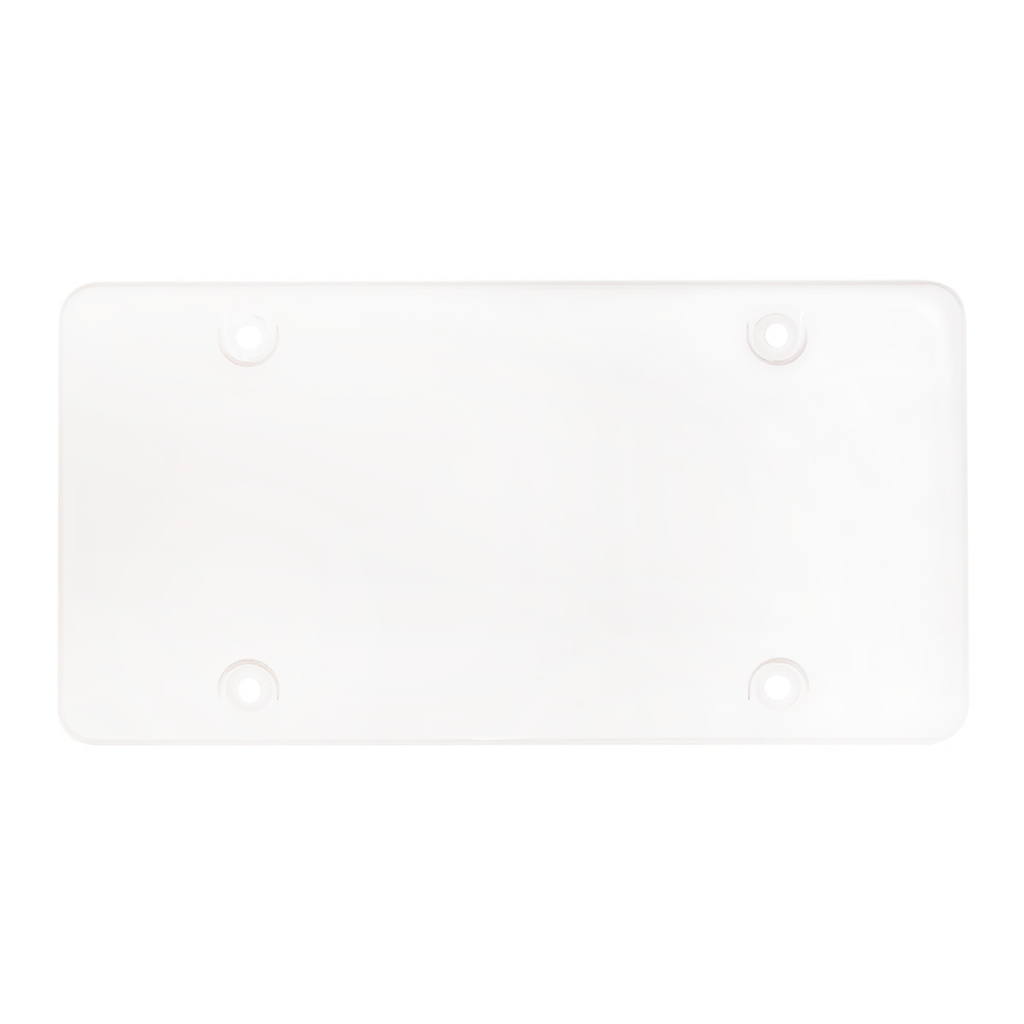 License Plates Frames. Hangers, Brackets, Steps — White Line ...