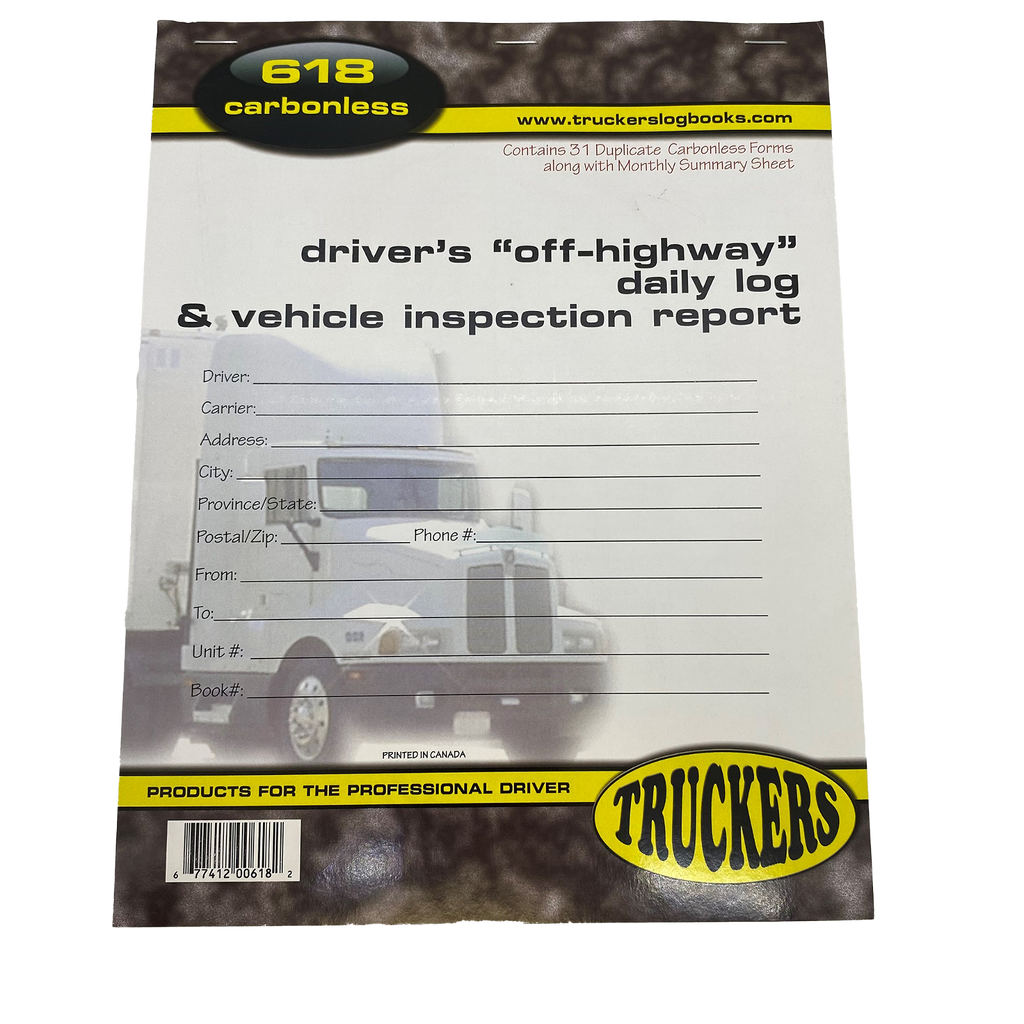 Logbooks — White Line Distributors Inc