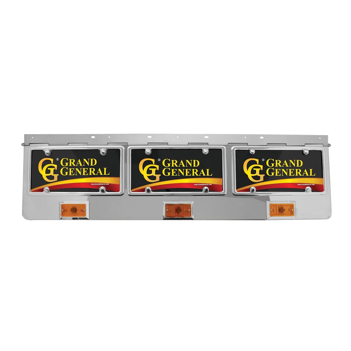 Rectangular License Plate Holders with Lights — White Line Distributors Inc